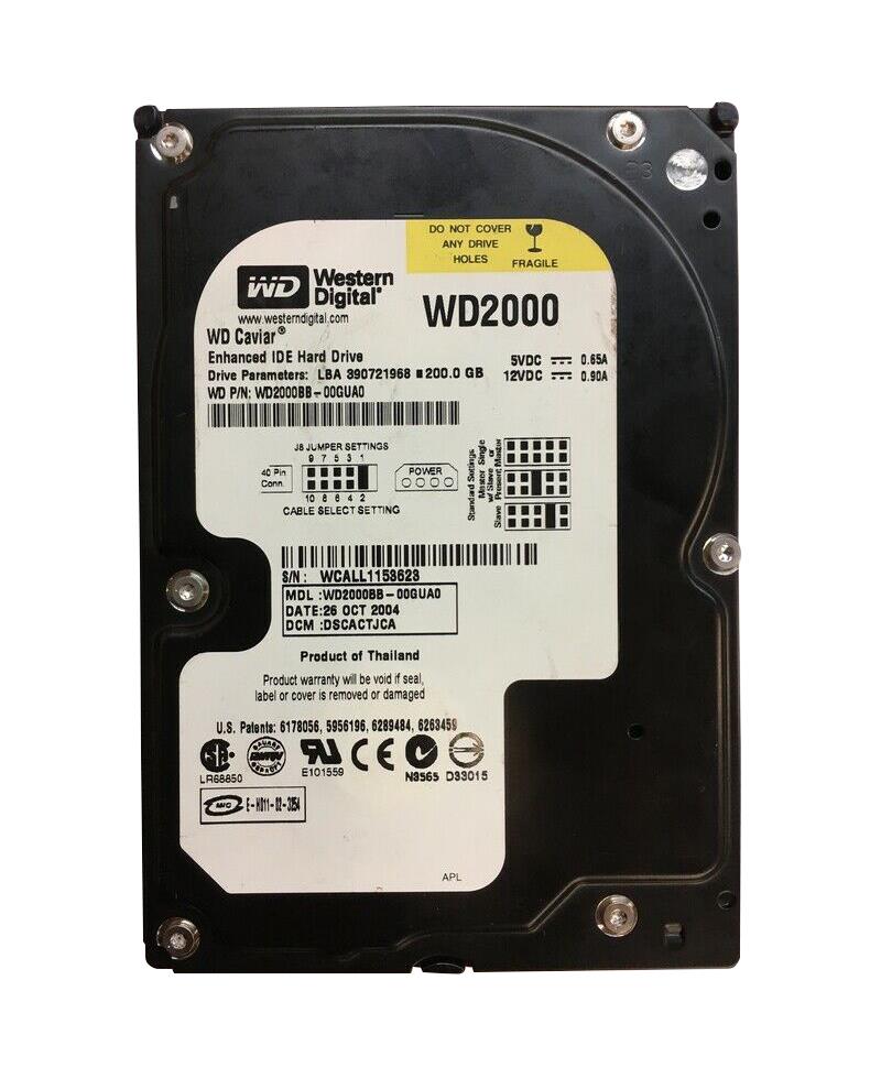 WD2000BB-OOGUAO Western Digital Hard Drive
