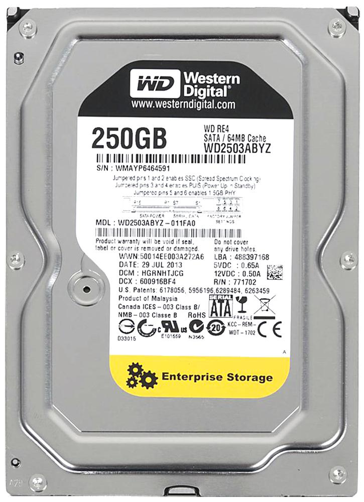 WD2503ABYZ Western Digital Hard Drive