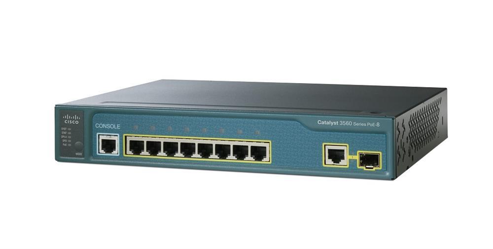WS-C3560C-8PC-S Cisco Network Switch