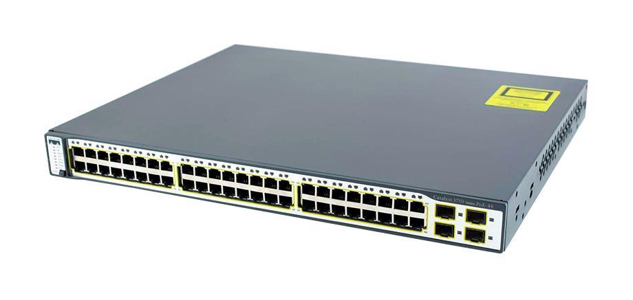 WS-C3750-48TS-S-V05 Cisco Network Switch