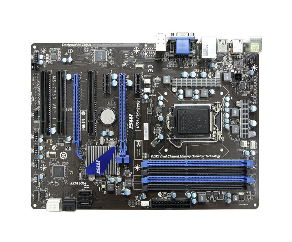 Z68S-G43 (G3) MSI Computer System Board