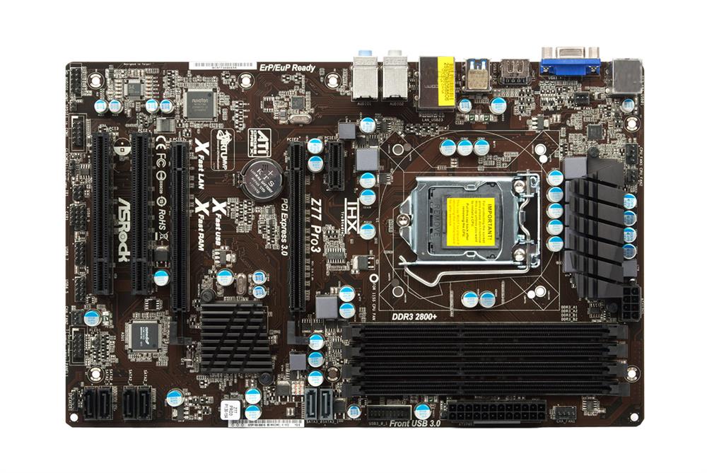 Z77 Pro3 ASRock Computer System Board
